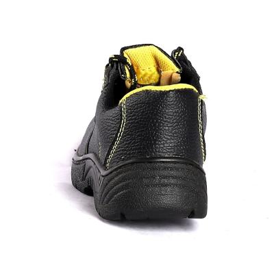 Cina Confortevole suola EVA Acciaio a punta Nera Maglia di cuoio PU sola resistenza alla foratura Scarpe di sicurezza di lavoro in vendita
