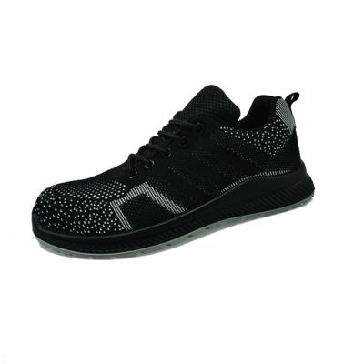 China Shengjie Lightweight Breathable Safety Shoes For Men Steel Toe Fashion Work Shoe Anti-Smashing Construction Sneaker for sale