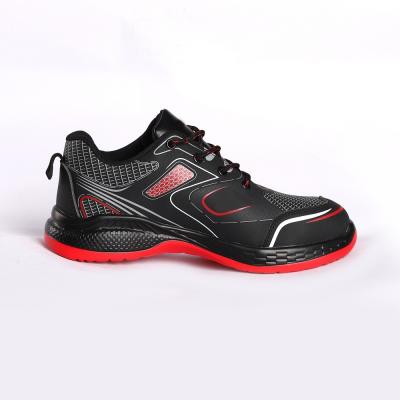 Cina Calzature di sicurezza a taglio basso Unisex Confortevole EVA Insolante resistente allo slittamento dell'olio Solule esterna rossa in vendita