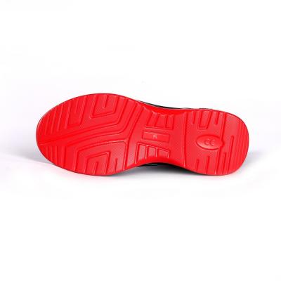 Cina Calzature di sicurezza a taglio basso Unisex Confortevole EVA Insolante resistente allo slittamento dell'olio Solule esterna rossa in vendita