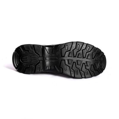 Cina Shengjie Metal Eyelet Leather Mesh Slip and Oil Resistant Funzioni di lavoro Sport PU Man Scarpe di sicurezza in vendita