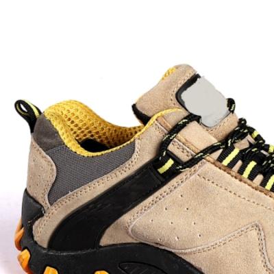 China Shengjie Unisex Microfiber Leer Boven Mesh Glijvast Rubberen Buitenzol Kleet Sport Veiligheidschoenen Te koop
