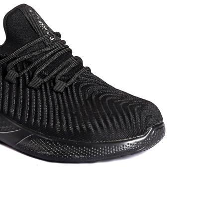 Cina Unisex resistente allo scivolamento nero respirabile suola superiore di gomma comodo EVA suola interna scarpe di sicurezza in vendita