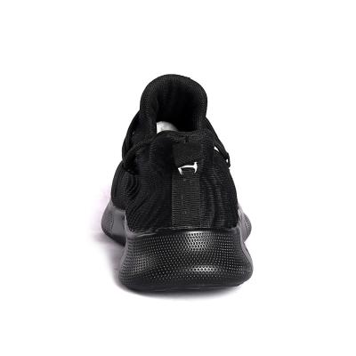 Cina Unisex resistente allo scivolamento nero respirabile suola superiore di gomma comodo EVA suola interna scarpe di sicurezza in vendita