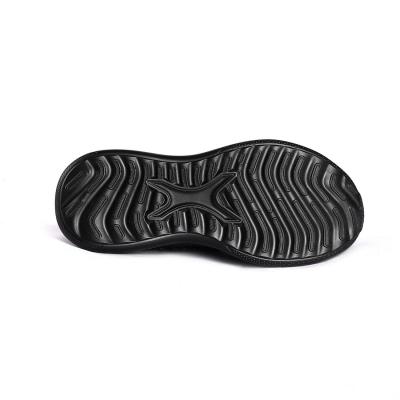 Cina Unisex resistente allo scivolamento nero respirabile suola superiore di gomma comodo EVA suola interna scarpe di sicurezza in vendita