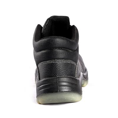 Cina SHENGJIE Scarpe da lavoro protettive industriali traspiranti in rilievo di cuoio di mucca Scarpe da allenamento casual Scarpe da sicurezza per piedi in acciaio in vendita