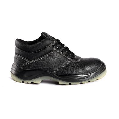 Cina SHENGJIE Scarpe da lavoro protettive industriali traspiranti in rilievo di cuoio di mucca Scarpe da allenamento casual Scarpe da sicurezza per piedi in acciaio in vendita