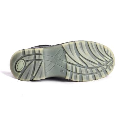 Cina SHENGJIE Scarpe da lavoro protettive industriali traspiranti in rilievo di cuoio di mucca Scarpe da allenamento casual Scarpe da sicurezza per piedi in acciaio in vendita