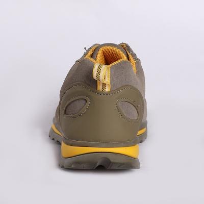 Shengjie Rubber Sole Slip Punture Smash Resistant Comfortable EVA Insole Leather Upper Safe Toe Work Boots Safety Shoes