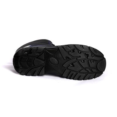 Cina Shengjie Black Calzature Lace Up Cut Steel Toe PU Sole Protezione Shock Funzione Anti Slip Scarpe da lavoro Scarpe di sicurezza in vendita