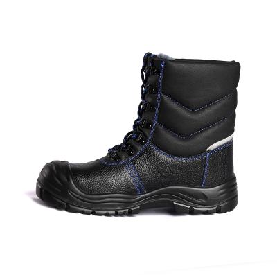 Cina Shengjie Black Calzature Lace Up Cut Steel Toe PU Sole Protezione Shock Funzione Anti Slip Scarpe da lavoro Scarpe di sicurezza in vendita