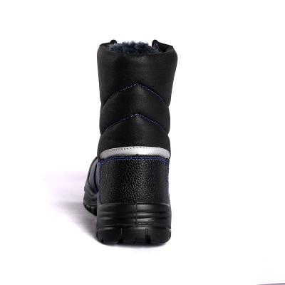 Cina Shengjie Black Calzature Lace Up Cut Steel Toe PU Sole Protezione Shock Funzione Anti Slip Scarpe da lavoro Scarpe di sicurezza in vendita