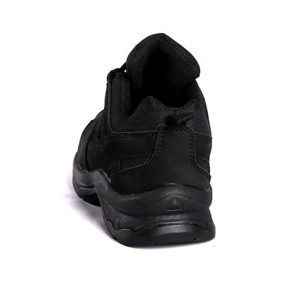 Cina Shengjie Nero Nome di marca Stesso tipo Calzature morbide durevoli con maglia Nubuck Pelle di mucca Superiore Unisex Scarpe da esterno in vendita