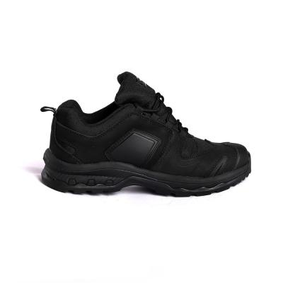 Cina Shengjie Nero Nome di marca Stesso tipo Calzature morbide durevoli con maglia Nubuck Pelle di mucca Superiore Unisex Scarpe da esterno in vendita