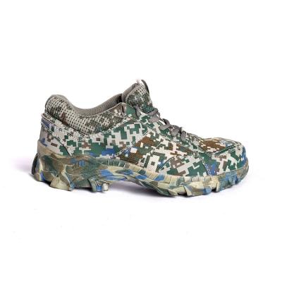 Cina Shengjie Basso Top Lace Up Soft Sole Fabric Mesh Upper con Air Mesh Lining PU Combat Boots Sottole Esterno Scarpe Outdoor in vendita