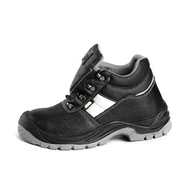 Cina Calzature Lace Up Cut Steel Toe PU Sola Protezione Shock Funzione Anti Slip Scarpe da lavoro Scarpe di sicurezza in vendita