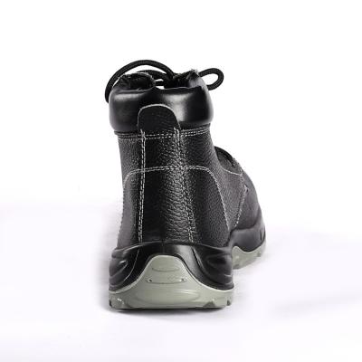 Cina Stivali da lavoro in cuoio autentico e traspiranti con rivestimento a maglia e scarpe di sicurezza con suola interna in EVA in vendita