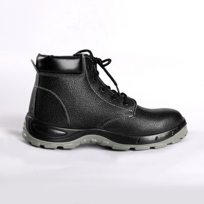 Cina Stivali da lavoro in cuoio autentico e traspiranti con rivestimento a maglia e scarpe di sicurezza con suola interna in EVA in vendita