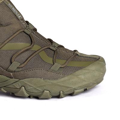 China Lichte en comfortabele buitenschoenen met bovenschoen van nubuck en oxfordstof Te koop