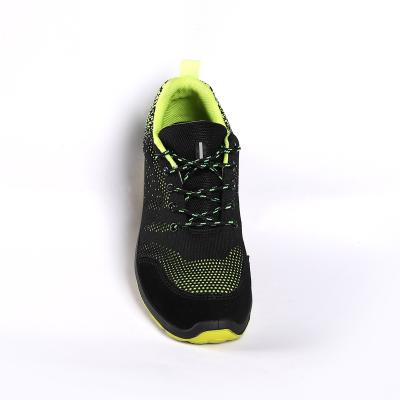 Cina Funzione di assorbimento degli urti Scarpe a maglia respiratorie con pizzo e suola EVA Scarpe di sicurezza S3 in vendita