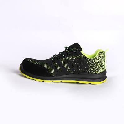 Cina Funzione di assorbimento degli urti Scarpe a maglia respiratorie con pizzo e suola EVA Scarpe di sicurezza S3 in vendita
