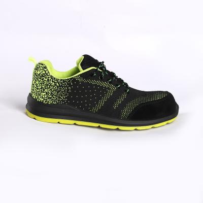 Cina Funzione di assorbimento degli urti Scarpe a maglia respiratorie con pizzo e suola EVA Scarpe di sicurezza S3 in vendita