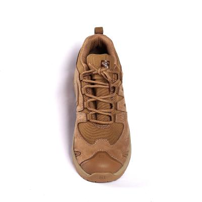 China Metalen oogleden met kantensnoer, Oxford stoffen schoenen met duurzame PU buitenzolen, ademende buitenschoenen Te koop