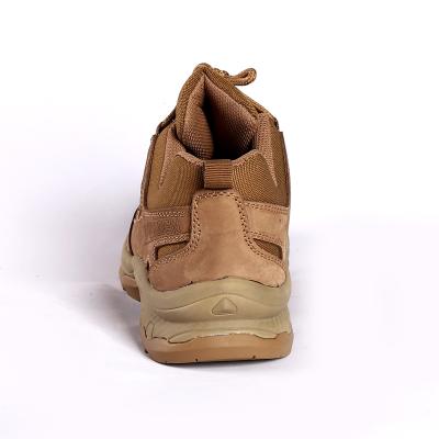 China Metalen oogleden met kantensnoer, Oxford stoffen schoenen met duurzame PU buitenzolen, ademende buitenschoenen Te koop