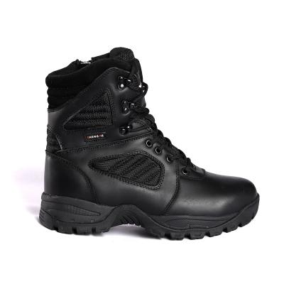 China Comfortabele robuuste Nubuck koeienleer Oxford stoffen buitenschoenen met stropdoek Te koop