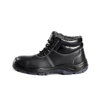 Cina Scarpe di sicurezza in pelle originale con resistenza al calore e stivali da lavoro con rivestimento a maglia traspirante in vendita