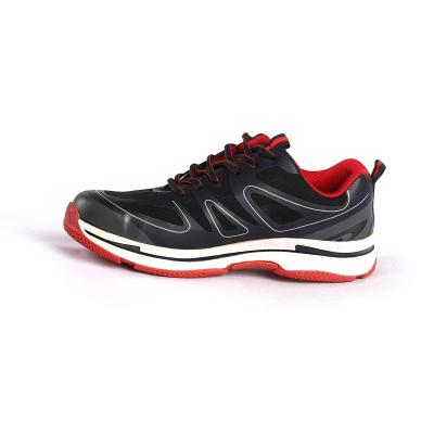 Cina Shengjie Microfiber cuoio superiore di acciaio proteggere MD sola Scarpe di sicurezza per la protezione durevole Scarpe da lavoro sportive in vendita