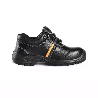 China Basic Safety Shoes Steel Toe Protection for Performance Embossed Cow Leather Labor Shoes Safety shoes for sale