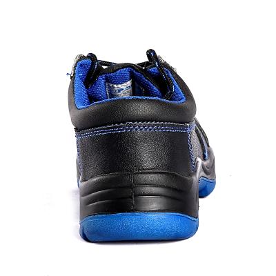 Cina Scarpe di sicurezza nere a taglio basso con chiusura a pizzo e prestazioni antitappe in vendita