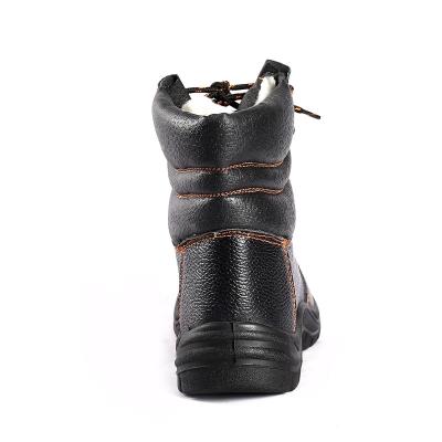 Cina Calzature di sicurezza per piedi in acciaio in pelle di mucca in rilievo per donne in vendita