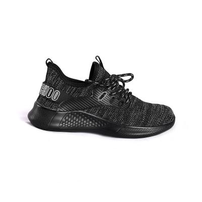 Cina Calzature di sicurezza Flyknit resistenti allo scivolamento con suola intermedia Kevlar anti-perforazione in vendita