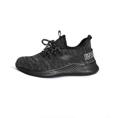 Cina Calzature di sicurezza Flyknit resistenti allo scivolamento con suola intermedia Kevlar anti-perforazione in vendita