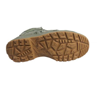 Cina Scarpe da esterno a lunga durata con capo impermeabile e occhiali in metallo PUPU OEM stivali da combattimento dell'esercito in vendita