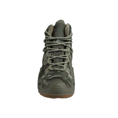 Cina Scarpe da esterno a lunga durata con capo impermeabile e occhiali in metallo PUPU OEM stivali da combattimento dell'esercito in vendita