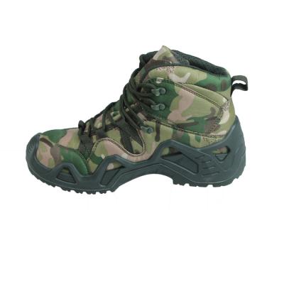 中国 SJ OEM アウトドア アンチ スリップ 舌 ナイロン 布 滑りやすい表面のためのガセット 男性用軍靴 販売のため