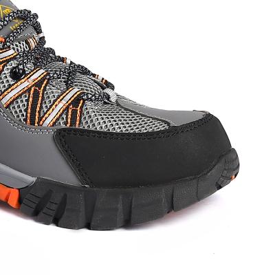 Cina Microfibra pelle a maglia materiale superiore scarpe di sicurezza a taglio basso con piede di acciaio tipo per la costruzione in vendita