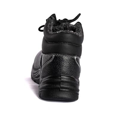 China Zwarte staal toe veiligheidsschoenen met anti-puncture en anti-smash bescherming Werklaarzen Te koop