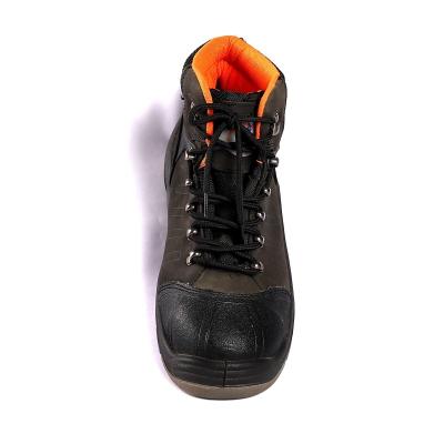 China Sicherheitsschuhe aus echtem Leder für Aufprall- und Kompressionsbeständige PU-Schuhe mit Außensohle zu verkaufen