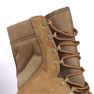 China Sapatos de ar livre versáteis com parte superior de couro de vaca de camarão de tecido de língua de nylon de tecido de gusset botas de caminhada à venda