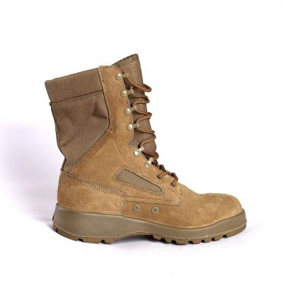 China Sapatos de ar livre versáteis com parte superior de couro de vaca de camarão de tecido de língua de nylon de tecido de gusset botas de caminhada à venda
