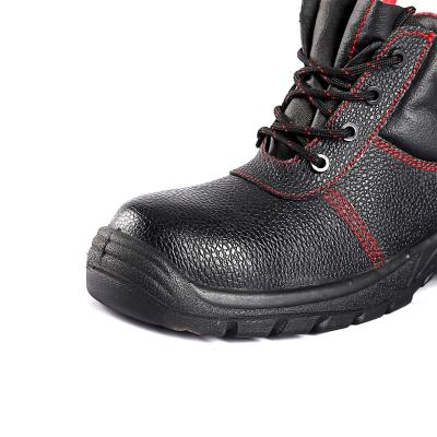 Cina Experience Comfort Stile in rilievo di cuoio di mucca Tipo di chiusura Scarpe di sicurezza a pizzo in vendita