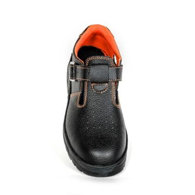 Cina Scarpe di sicurezza di base Confortevole EVA suola interna Protezione anti-sparatura Acciaio piede Acciaio Placca di fabbrica Scarpe in vendita