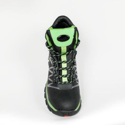 Cina Diverse dimensioni e finiture Polpa d'acciaio con occhiali in metallo Scarpe di sicurezza unisex Medi taglio tacchi alti Stivali da lavoro in vendita