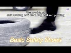 EU 36-47 Leder Basic Footwear Bescherming Comfort Steel Toe Safety Shoes