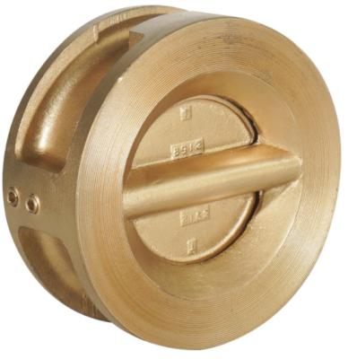 China DN900 DI Stainless Steel jis 10k pn16 bs din swing Stop Spring Duo Dual check valves Wafer Butterfly Non-Reurn WCB for sale