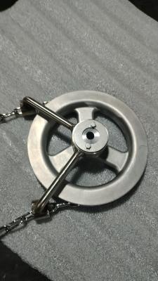 China Chainwheel Sprocket Valve Spare Parts Silver Capacity 60000 Sets/month for sale